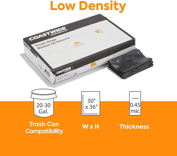 Coastwide Professional™ 20-30 Gallon Trash Bag – Jan-Supply