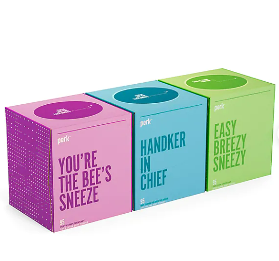 Perk™ Ultra Soft Tissue, 2-Ply, White, 95 Sheets/Box, 6 Boxes/Pack, 6 ...