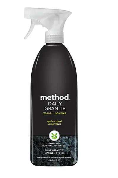 Method Daily Granite Cleaner, Apple Orchard Scent, 28 Oz Spray Bottle ...