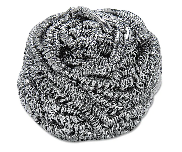 Stainless Steel Scrubbing Pad - 12/Carton – Jan-Supply